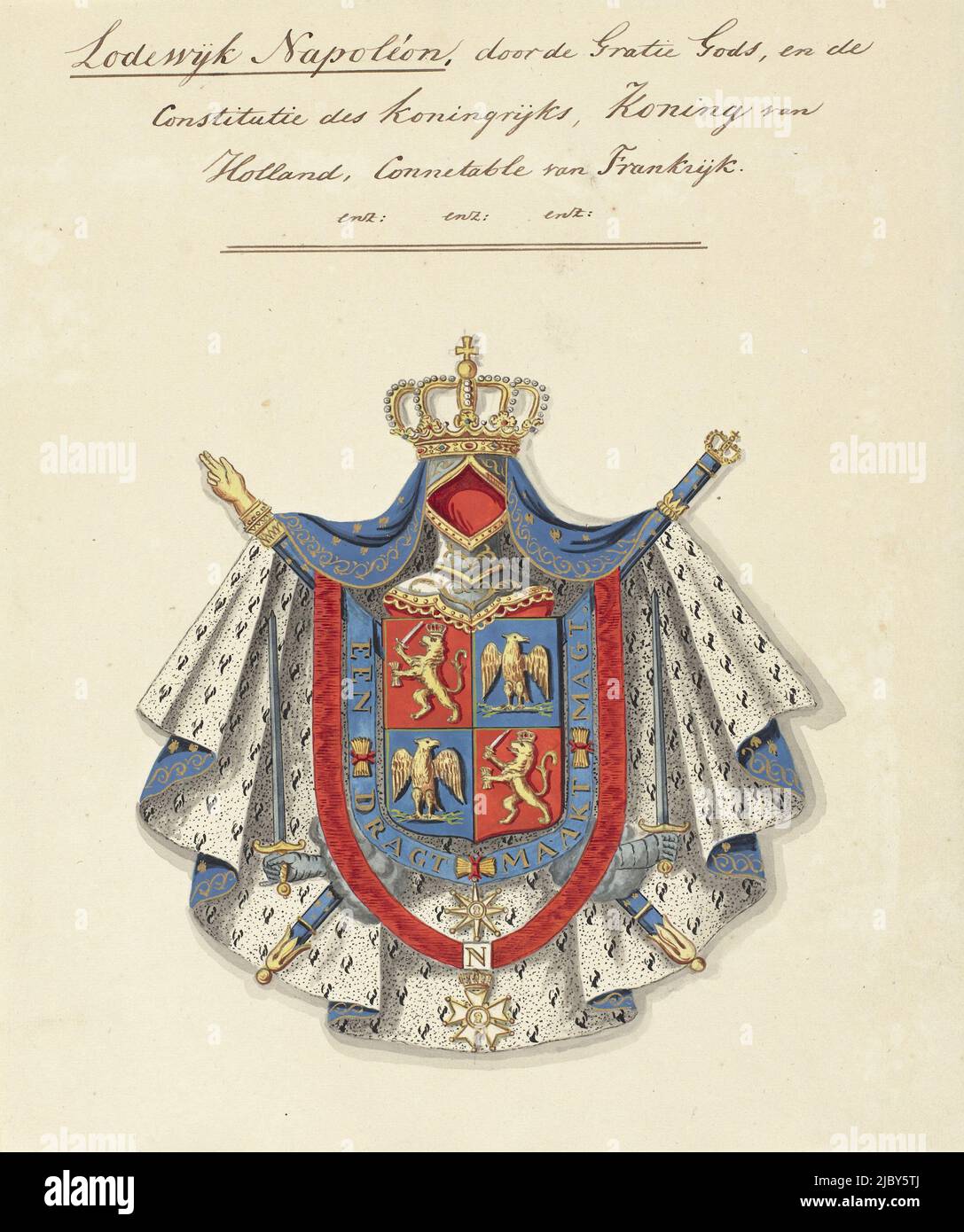 Napoleon coat of arms hi-res stock photography and images - Alamy