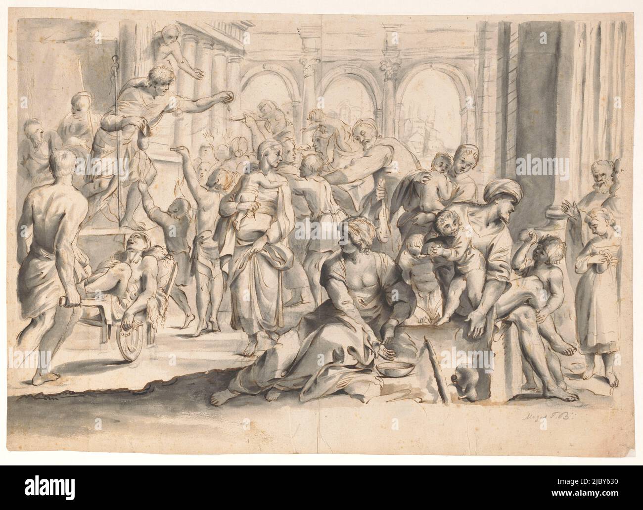 Carracci drawing hi-res stock photography and images - Alamy