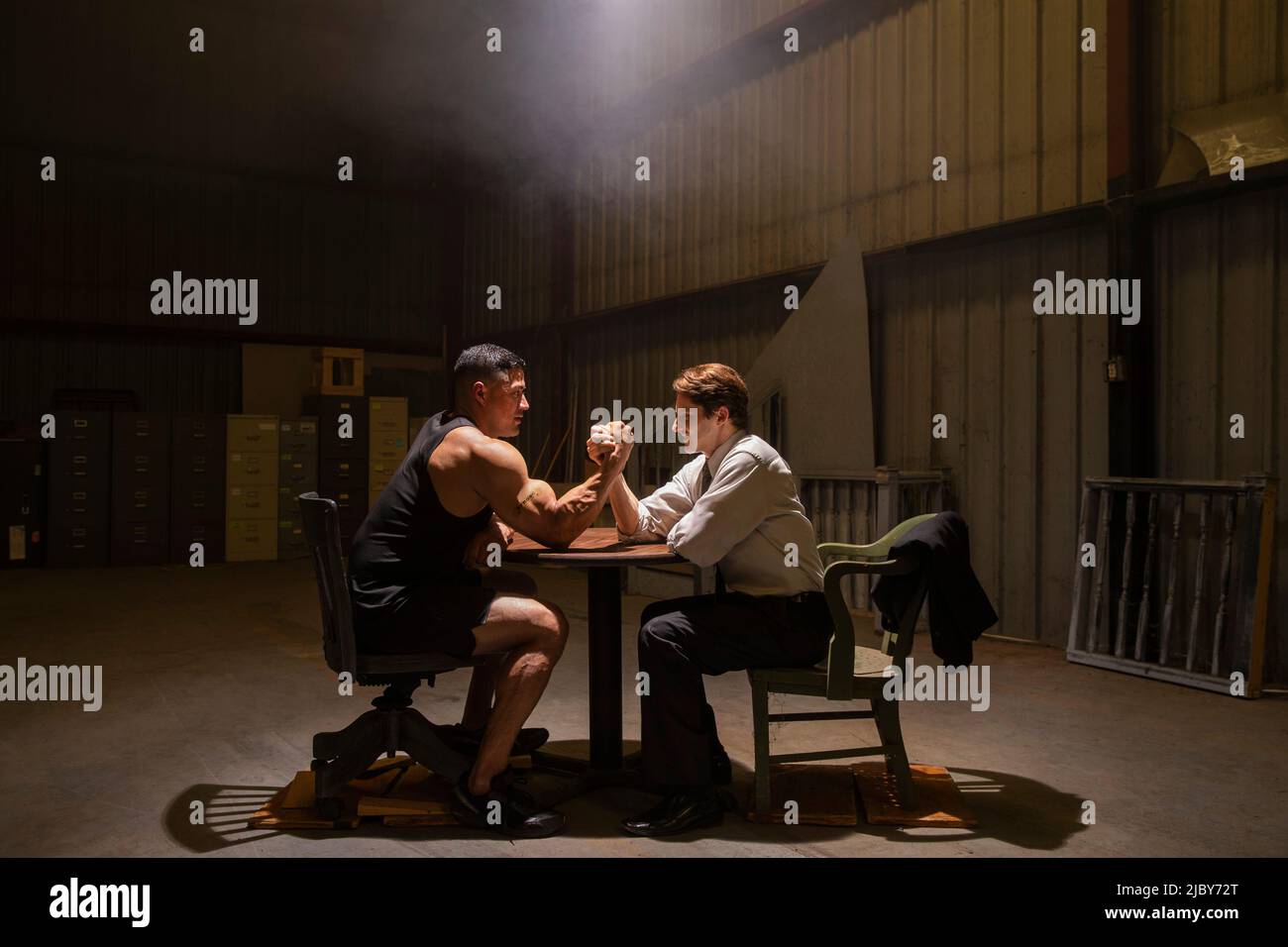 Arm wrestling contest hi-res stock photography and images - Alamy
