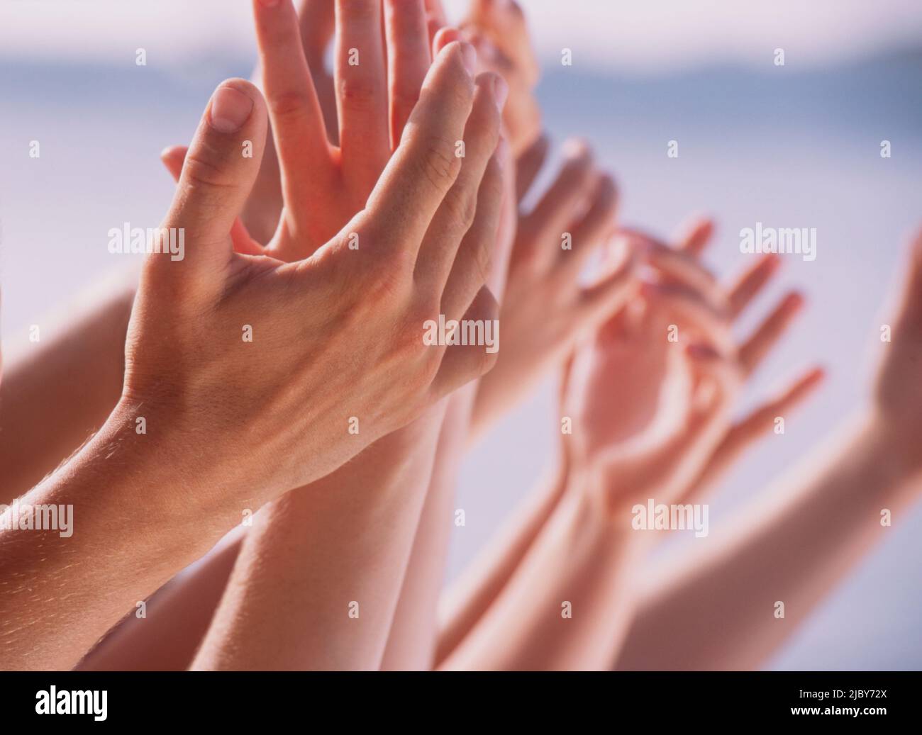Hands colour hi-res stock photography and images - Alamy