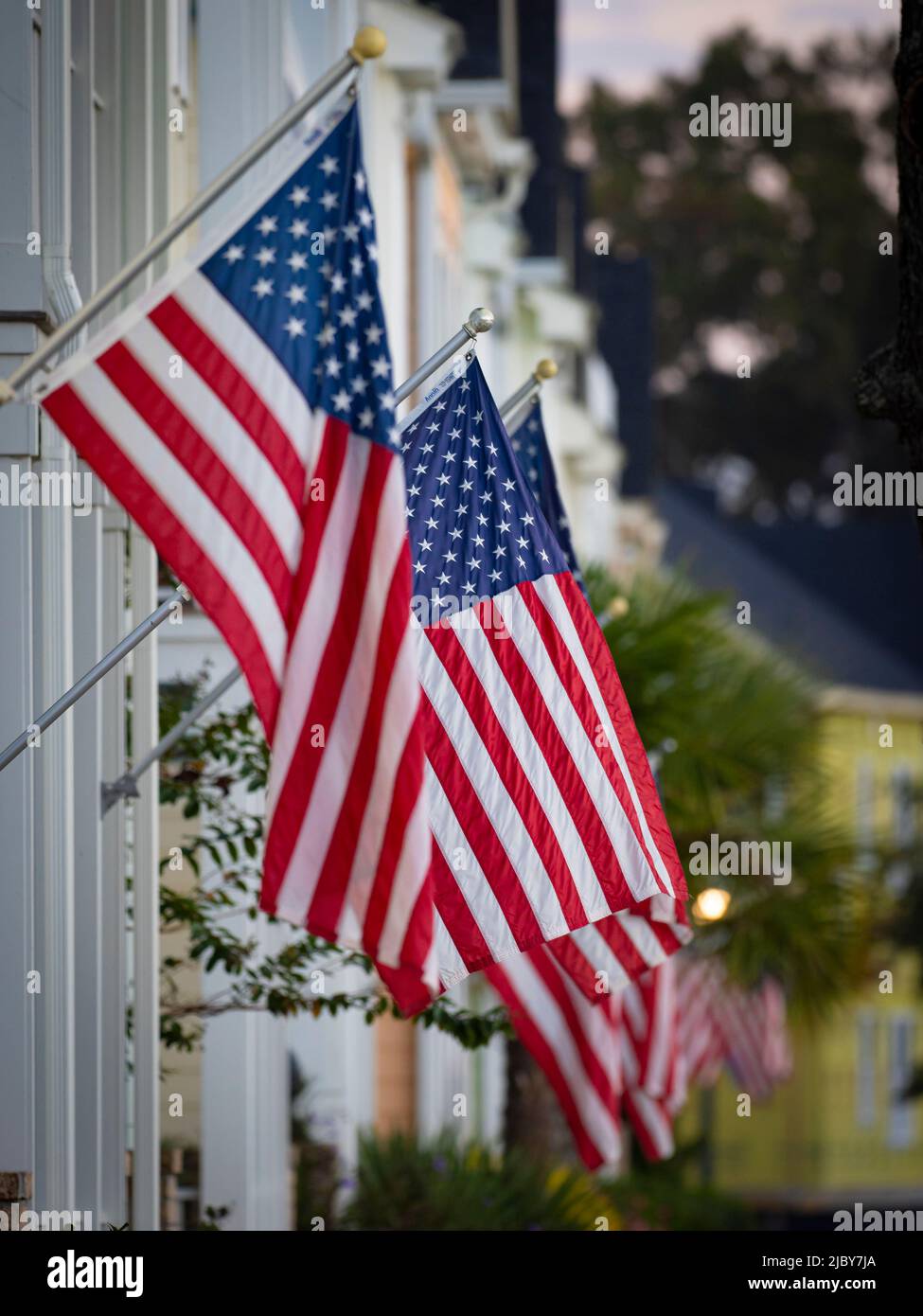 White small flags on hi-res stock photography and images - Alamy