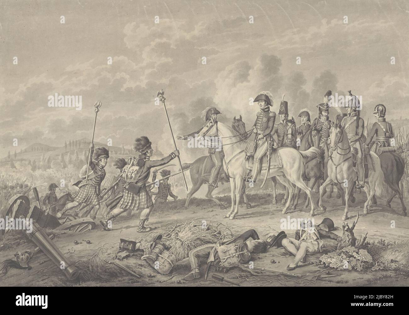 Waterloo two standards hi-res stock photography and images - Alamy