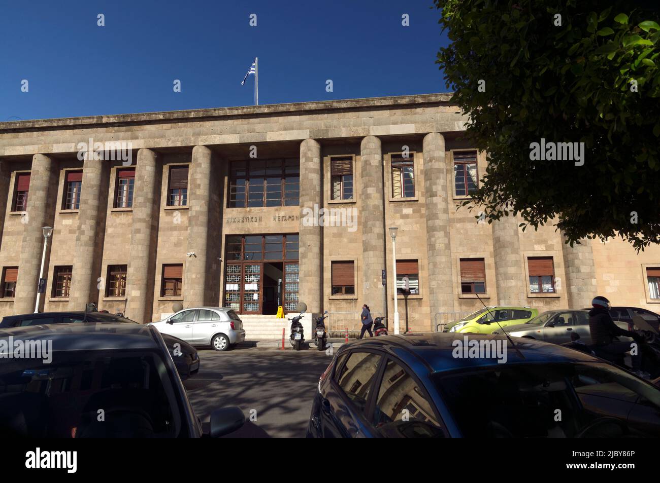 Rhodes Town, Rhodes Island, Greece, Dodecanese. Italian Dodecanese ...