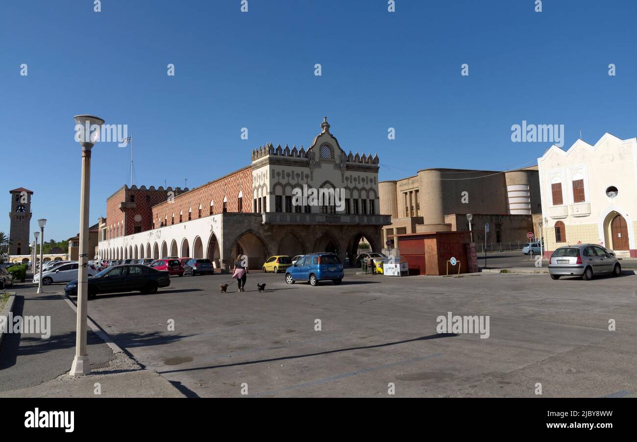 Government building rhodes hi-res stock photography and images - Alamy