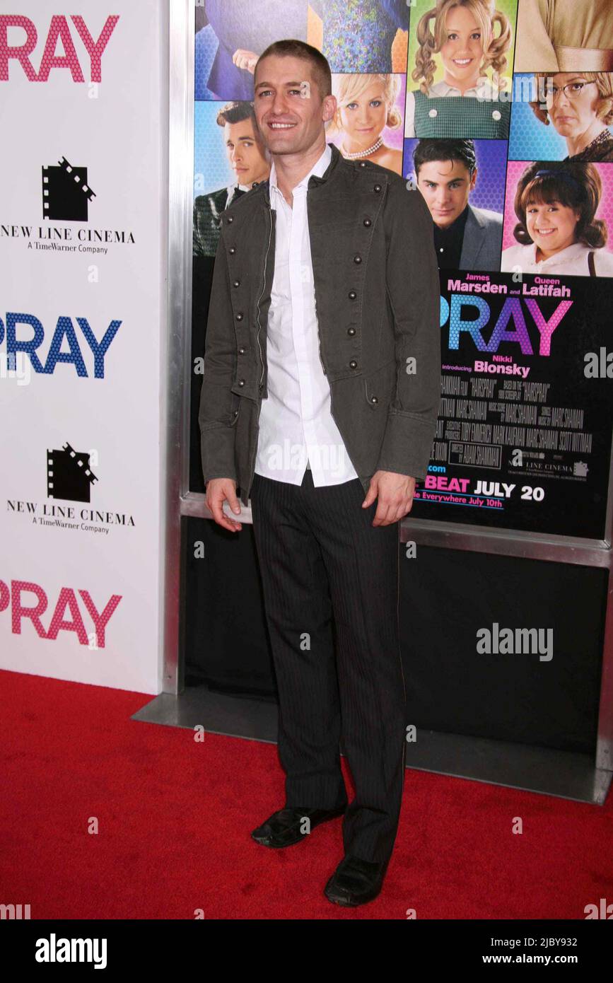 Matthew Morrison attends the premiere of New Line Cinema's "Hairspray ...
