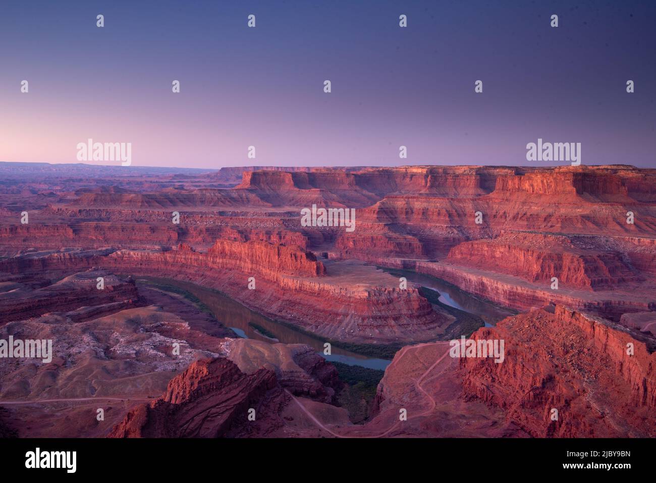 Utah Canyonlands view overlook Stock Photo - Alamy