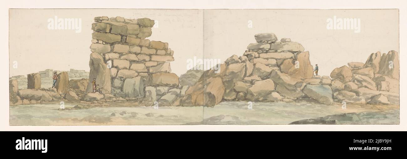 Monument of Phoenicians or Carthaginians on island of Gozo, Louis ...