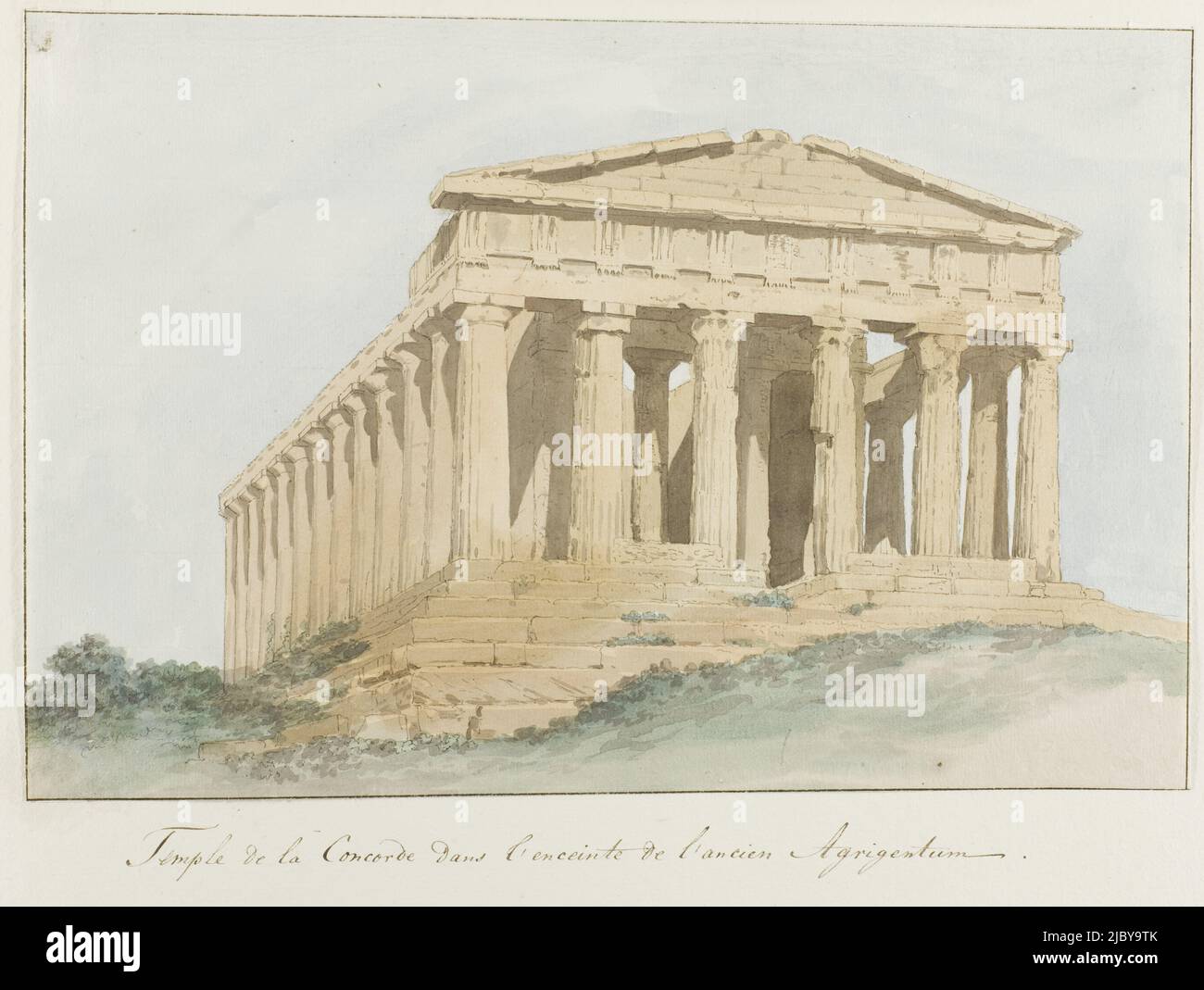 Concorde temple within walls hi-res stock photography and images - Alamy