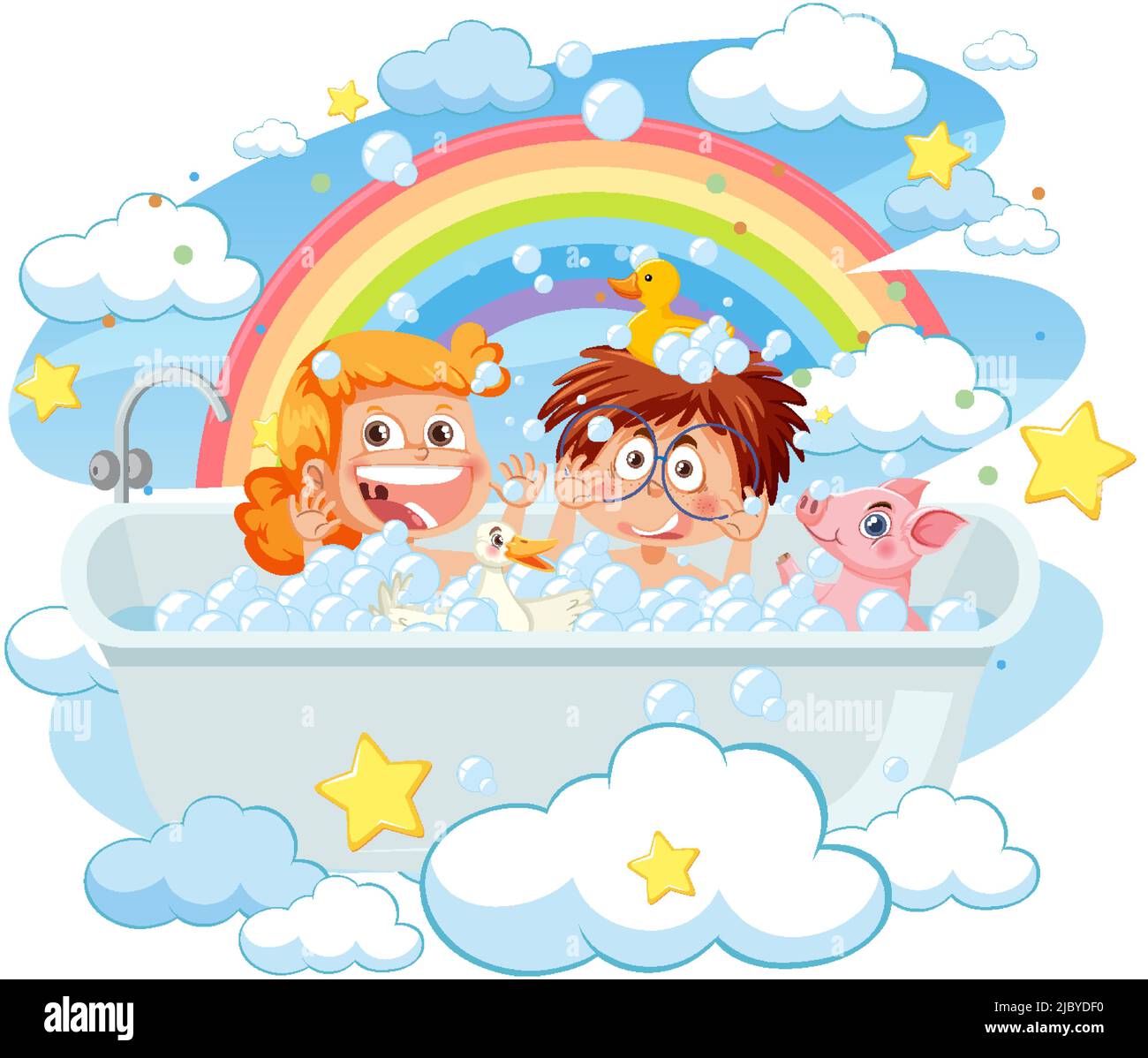 Kids Bathroom Clip Art