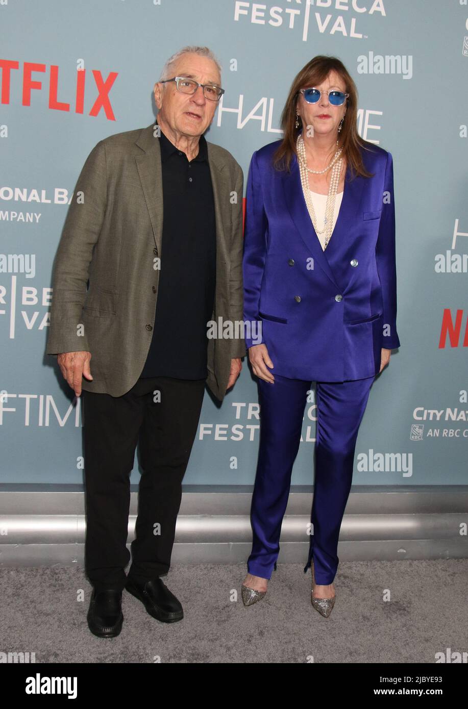 New York, NY, USA. 8th June, 2022. Robert De Niro and Jane Rosenthal at ...