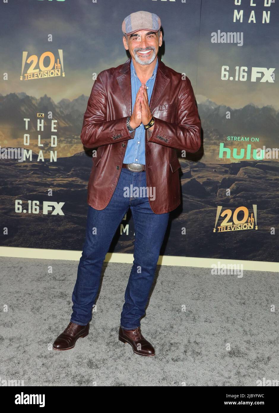 Los Angeles, CA, June 8, 2022 Navid Negahban arrives at The Old Man ...