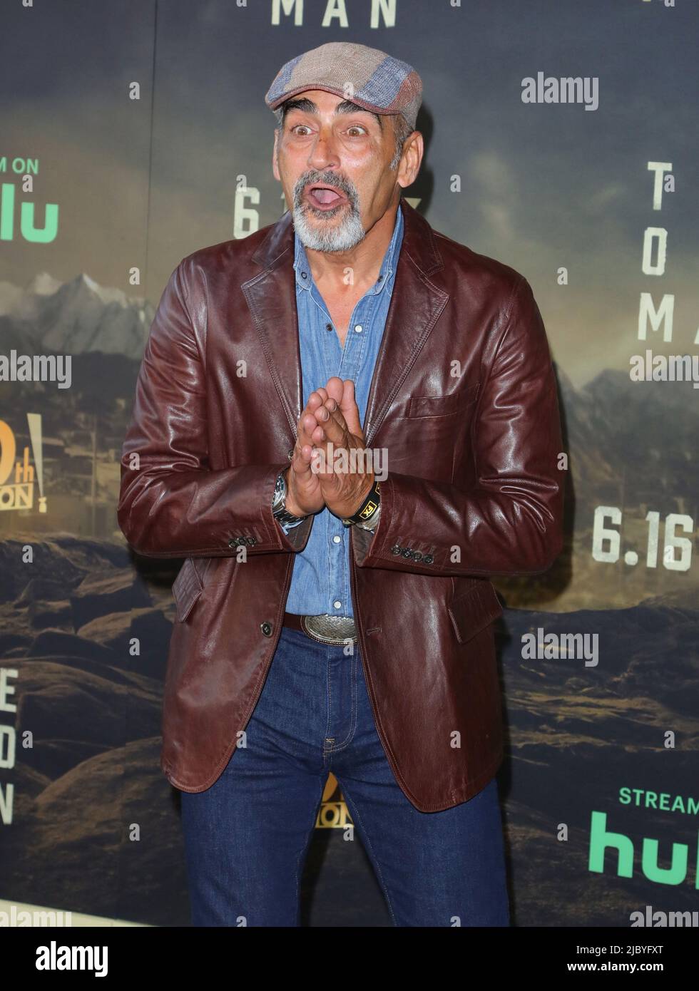 Los Angeles, CA, June 8, 2022 Navid Negahban arrives at The Old Man ...