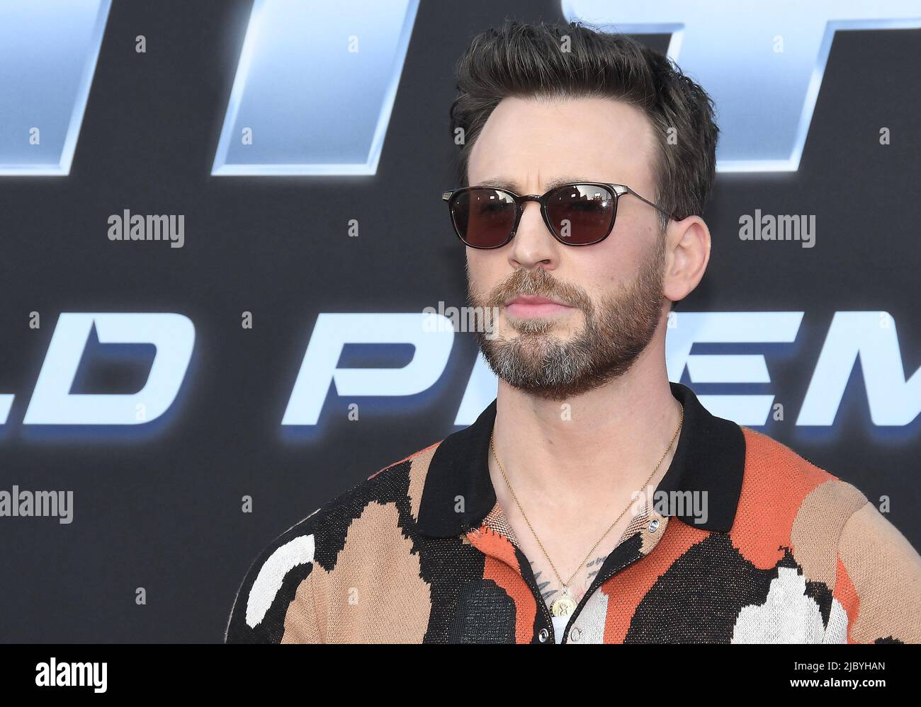 Hollywood, US, June 8, 2022, Chris Evans arrives at Disney And Pixar's ...