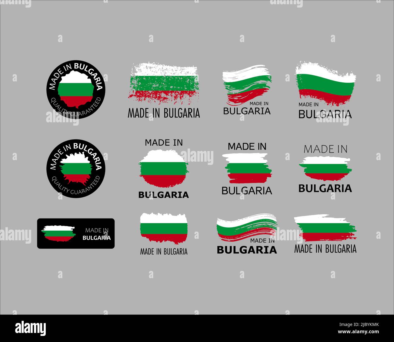 Made in bulgaria vector vectors hi-res stock photography and images - Alamy