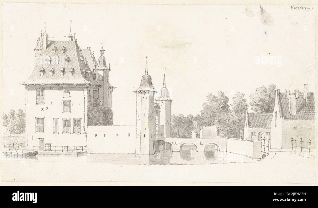 The house in Voorn, near Utrecht, Cornelis Pronk, 1701 - 1759 ...