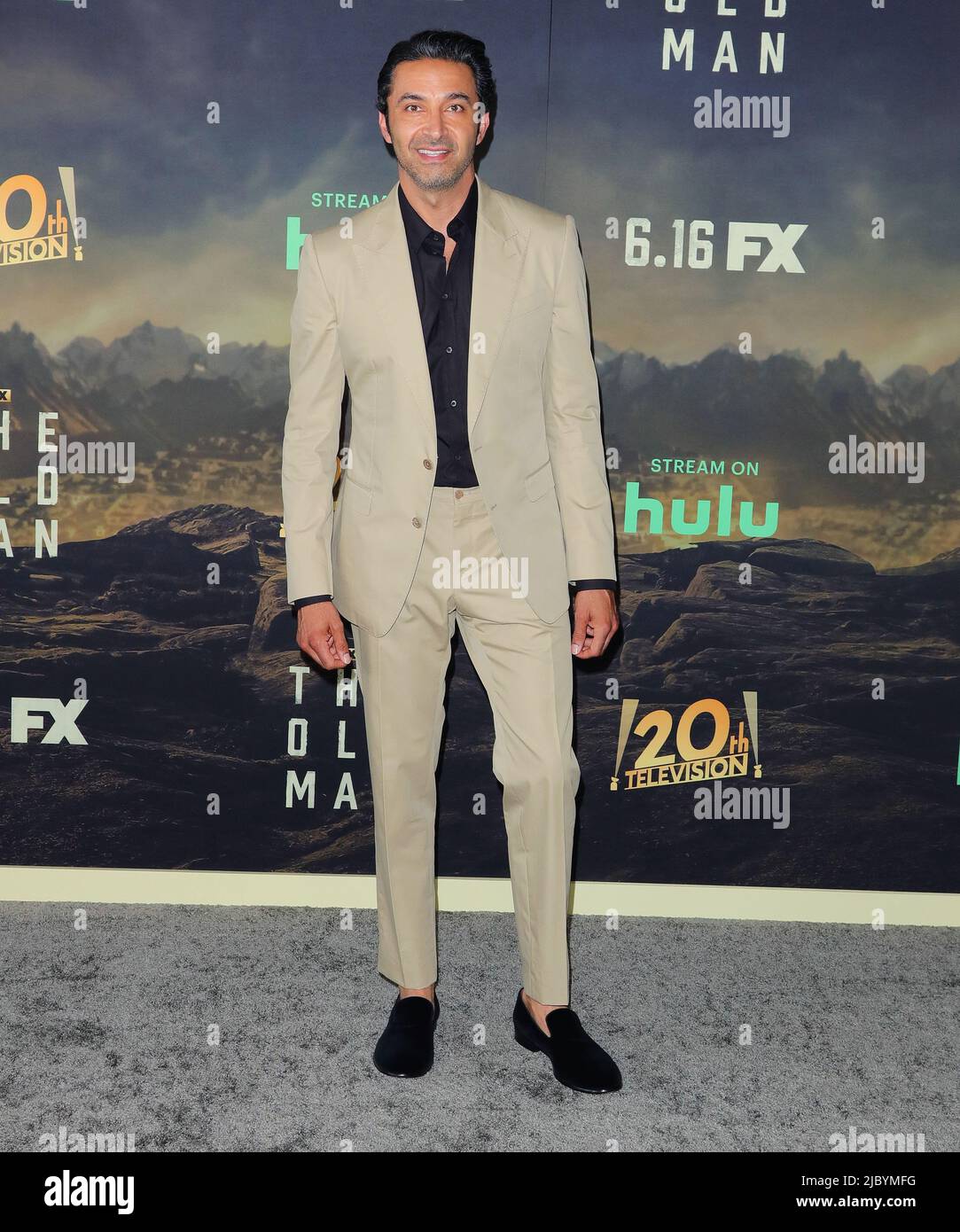 Los Angeles, CA, June 8, 2022 Pej Vahdat arrives at The Old Man Season ...