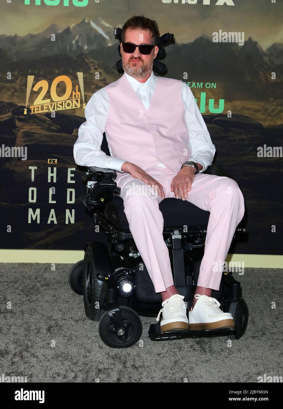 Los Angeles, CA, June 8, 2022 Kenneth Mitchell arrives at The Old Man Season 1 Premiere Red ...