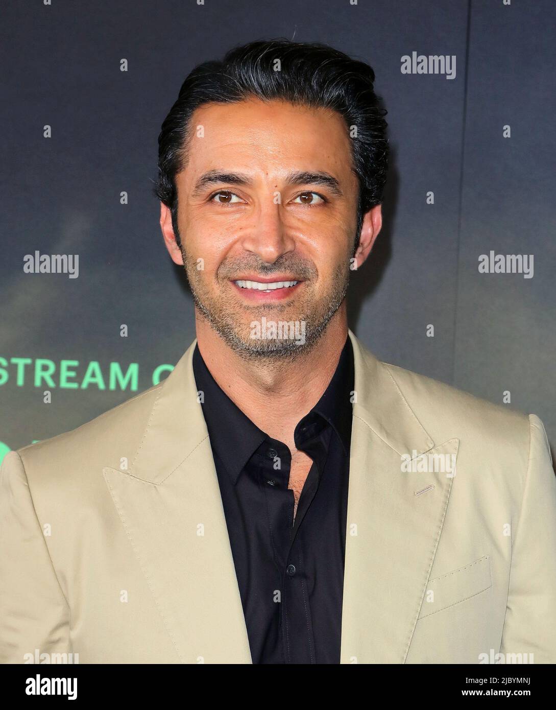 Los Angeles, CA, June 8, 2022 Pej Vahdat arrives at The Old Man Season ...