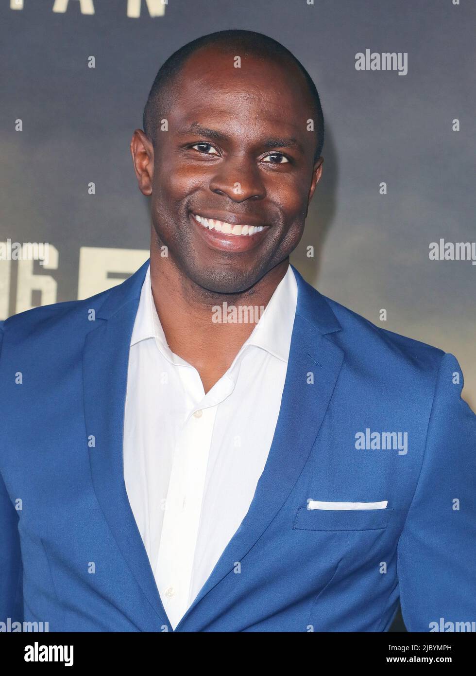Los Angeles, CA, June 8, 2022 Gbenga Akinnagbe arrives at The Old Man ...
