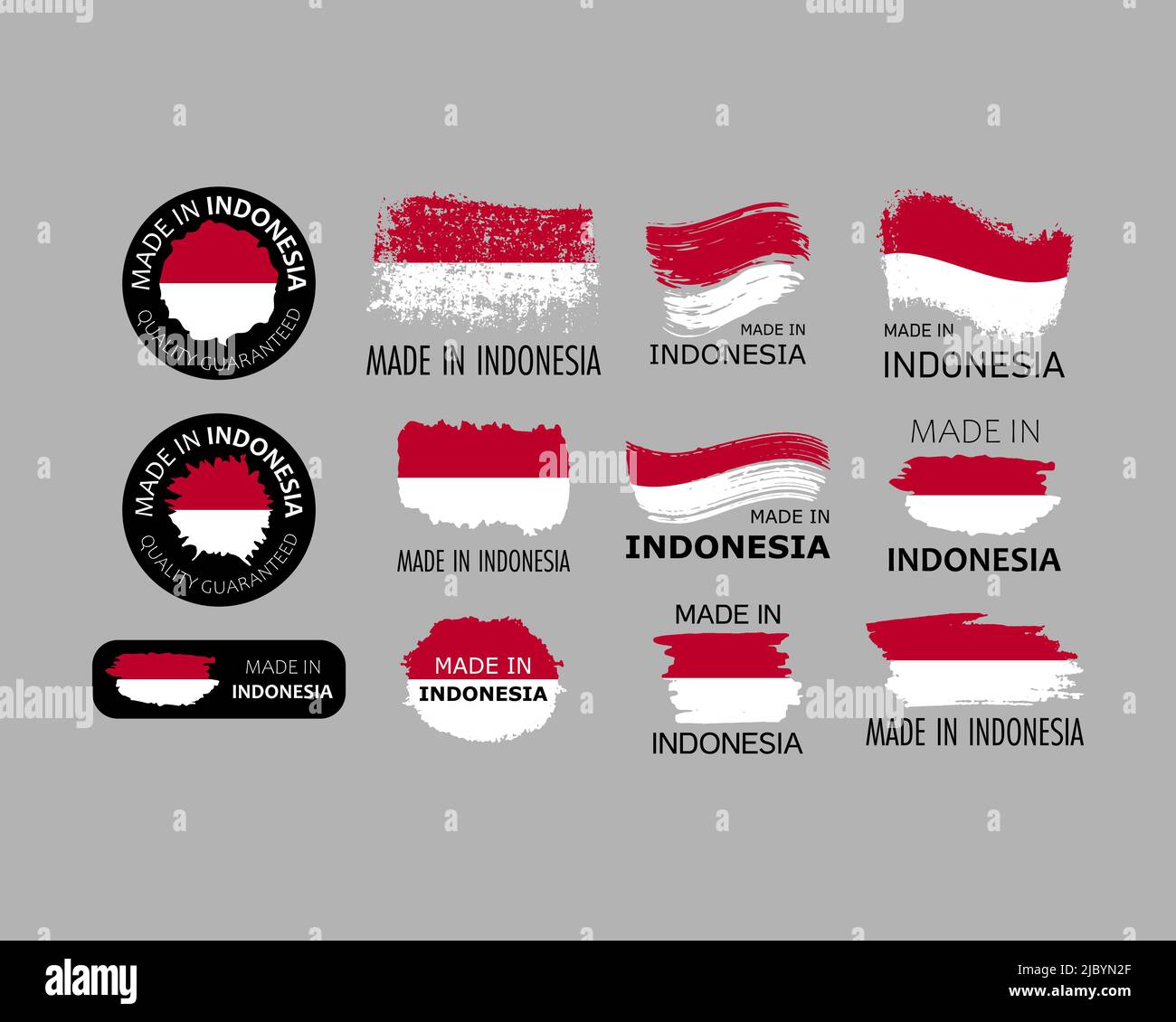 Made in indonesia vector vectors hi-res stock photography and images ...