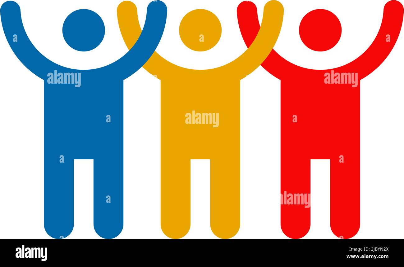 Community and adoption care logo design vector template Stock Vector ...