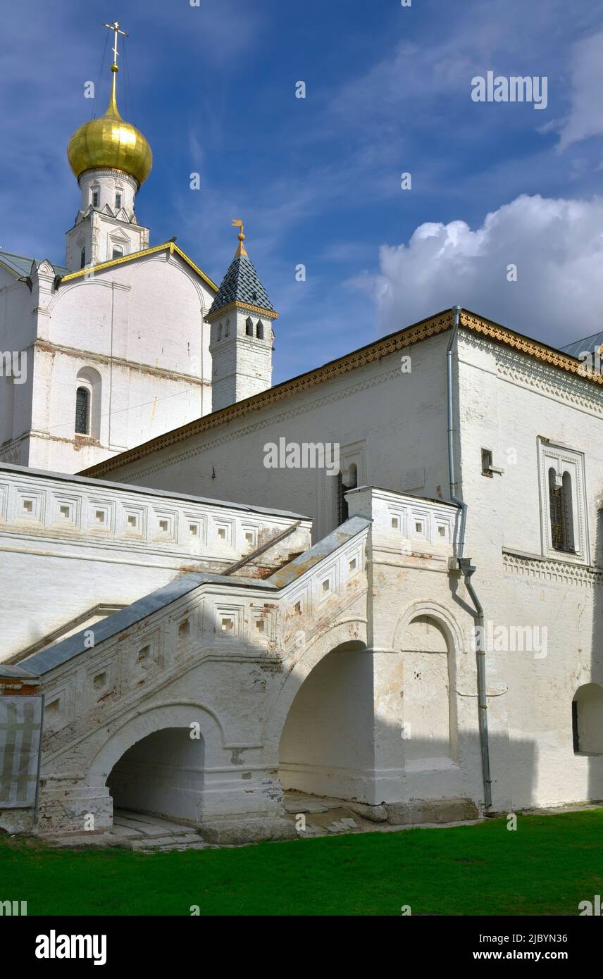 The Kremlin of Rostov the Great. Stairs to the White Chamber, Russian ...