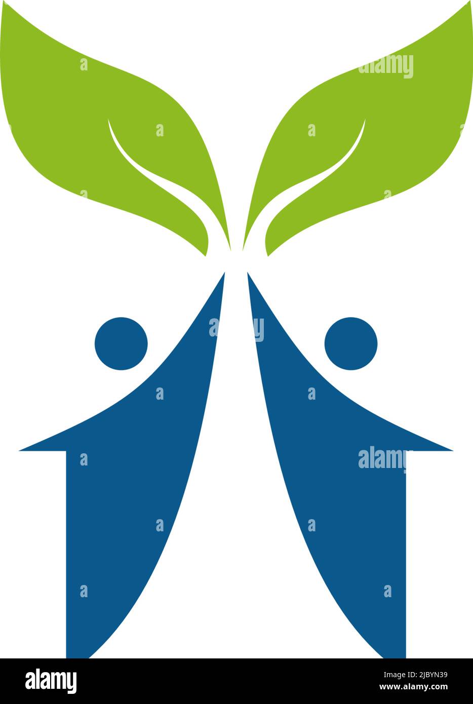 Community and adoption care logo design vector template Stock Vector ...