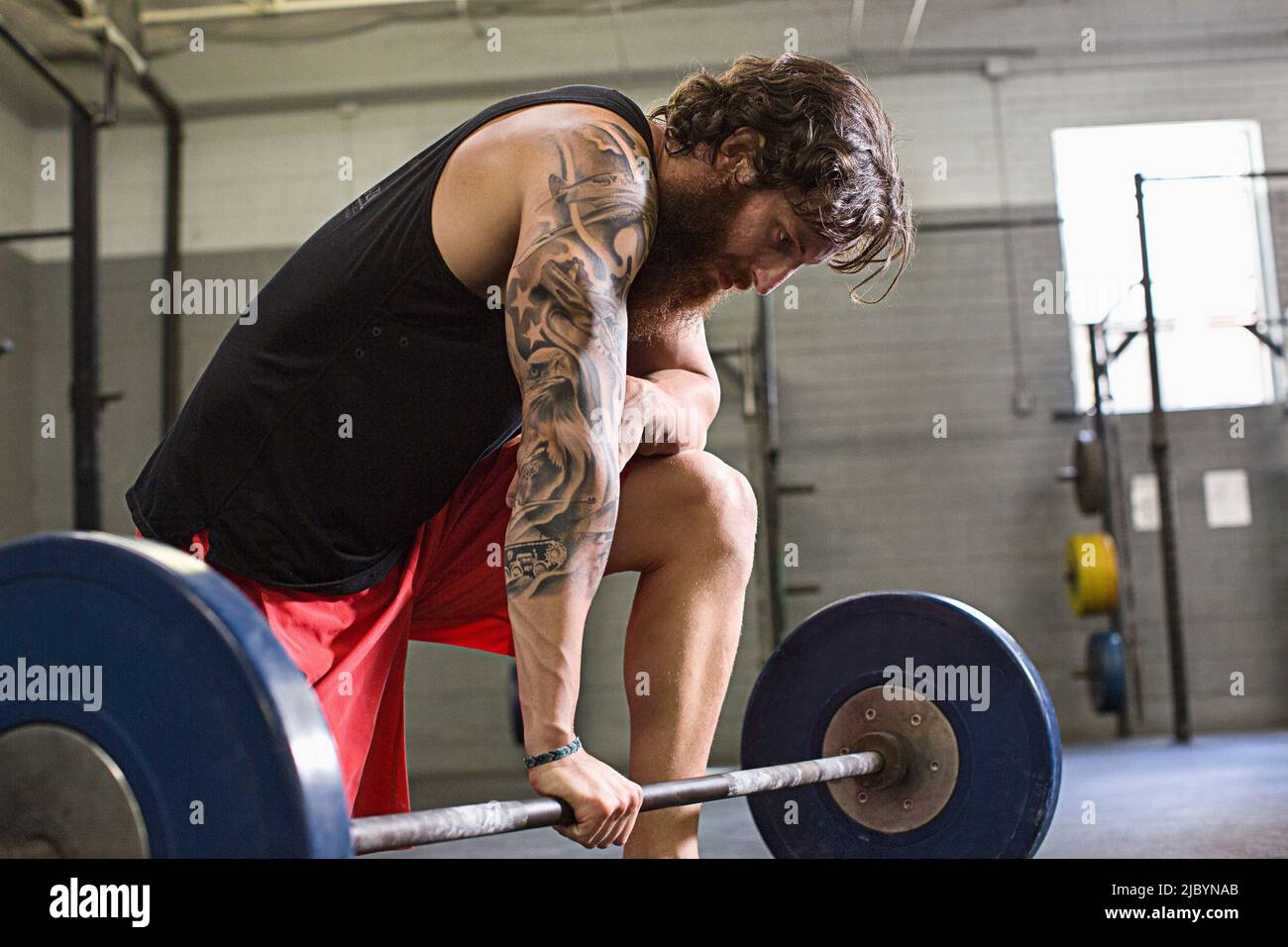 American weightlifter hi-res stock photography and images - Alamy