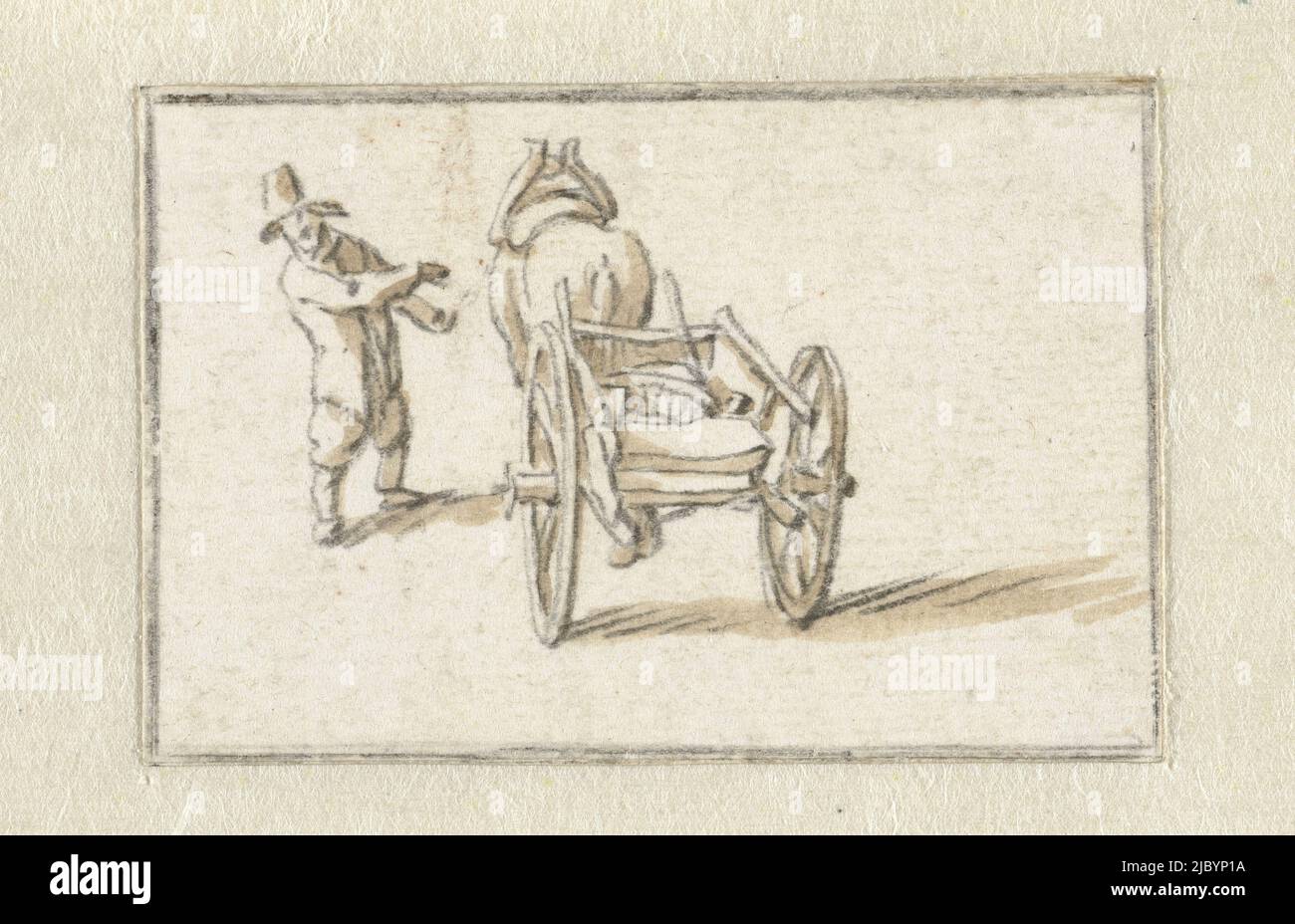 Man standing next horse hi-res stock photography and images - Alamy