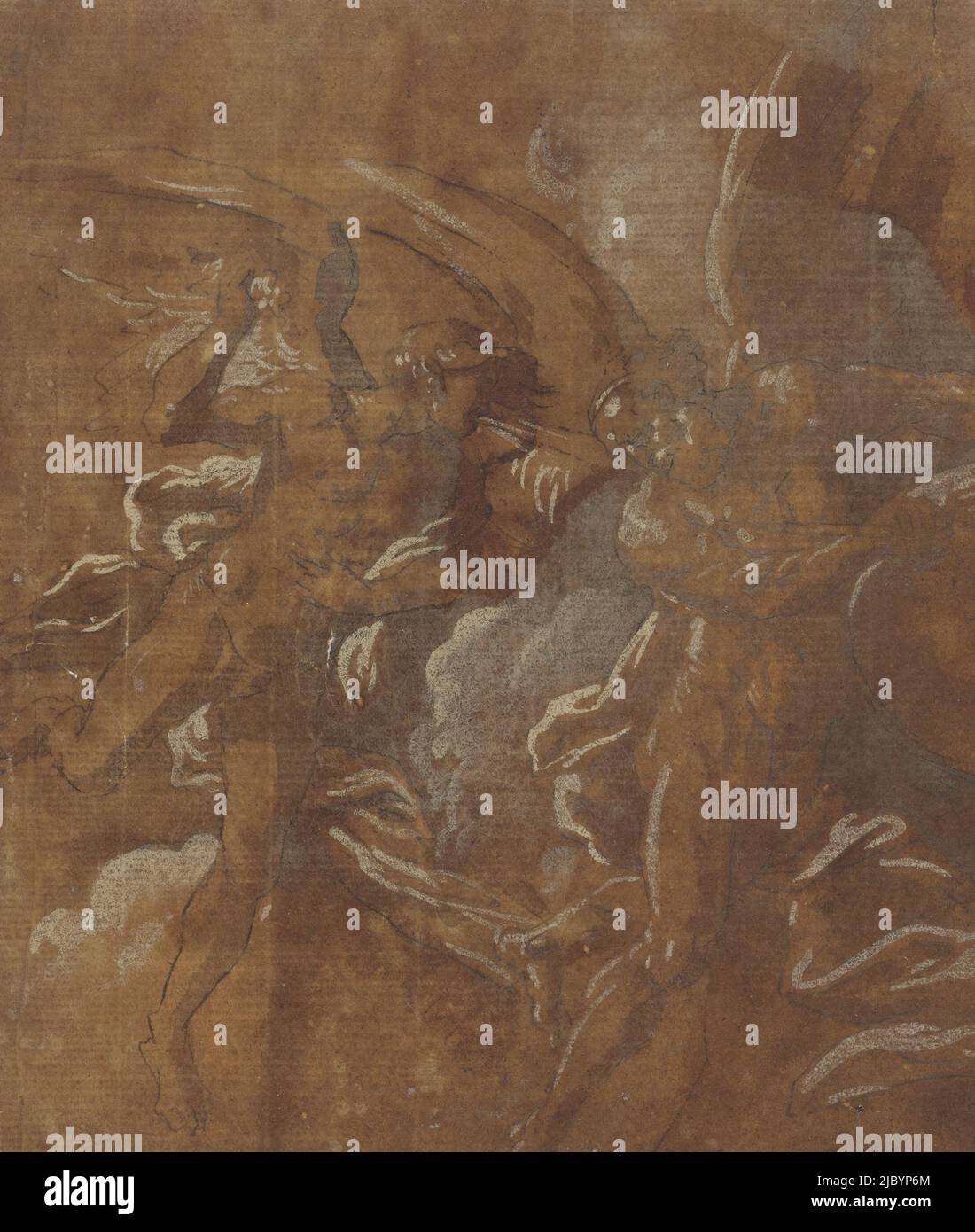 Two winged men cleave hi-res stock photography and images - Alamy