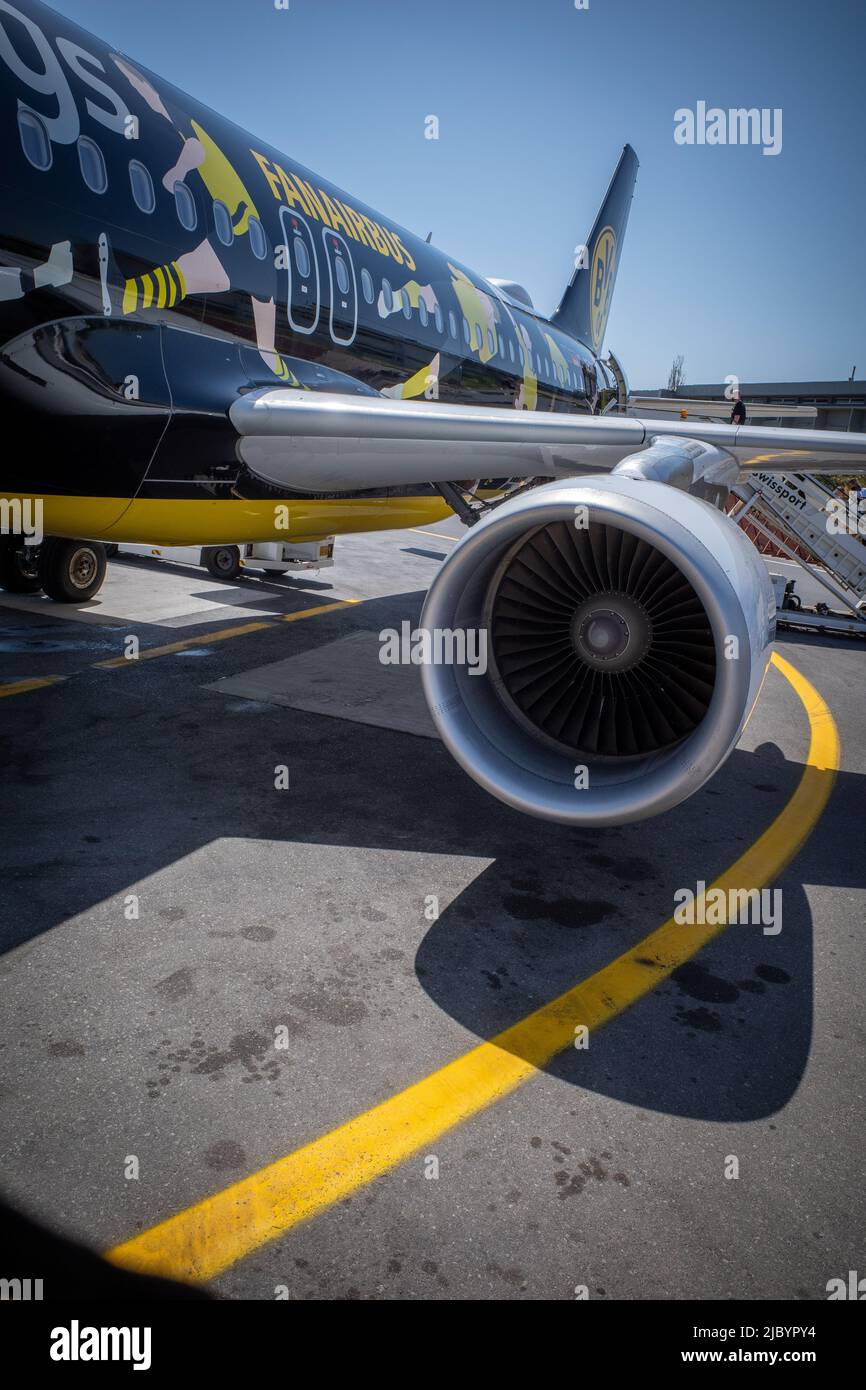 Eurowings has dedicated its own aircraft to soccer fans: the BVB ...