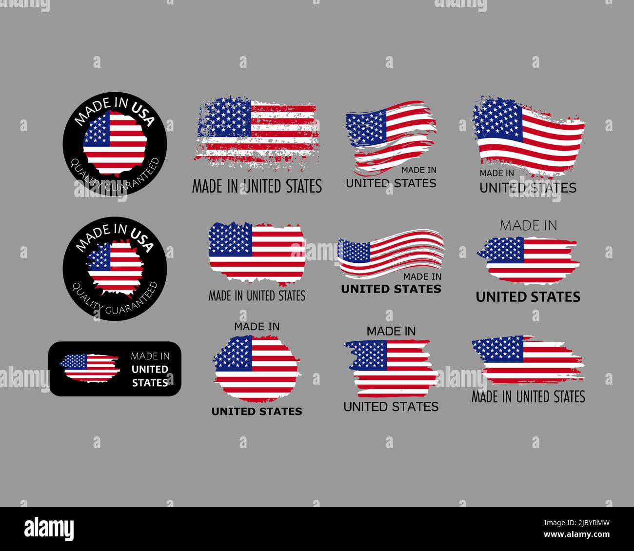 Flag of usa factory hi-res stock photography and images - Alamy