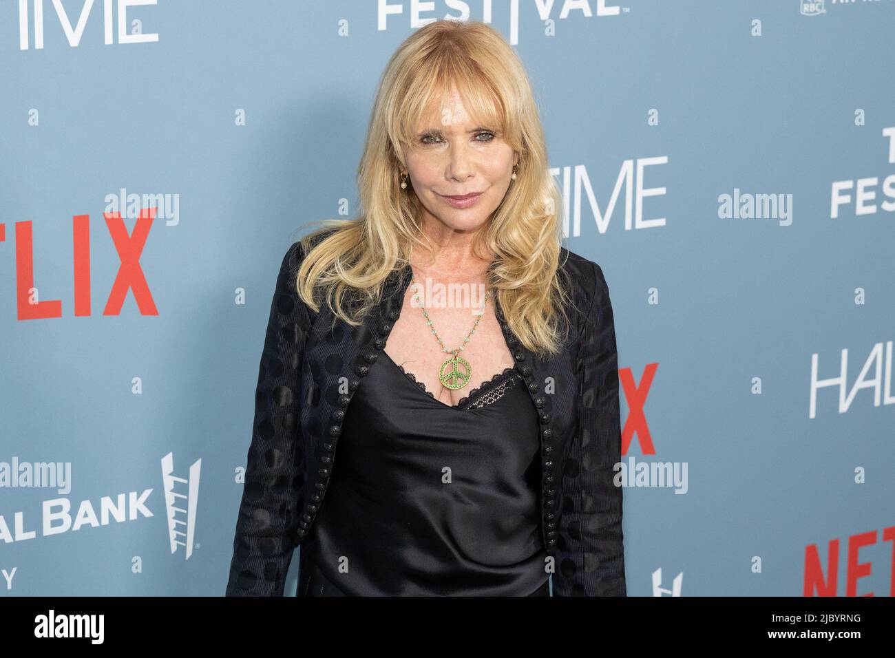 New York, United States. 09th June, 2022. Rosanna Arquette arrives on ...