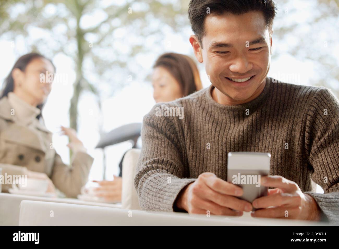 Adult asian woman relishing hi-res stock photography and images - Alamy