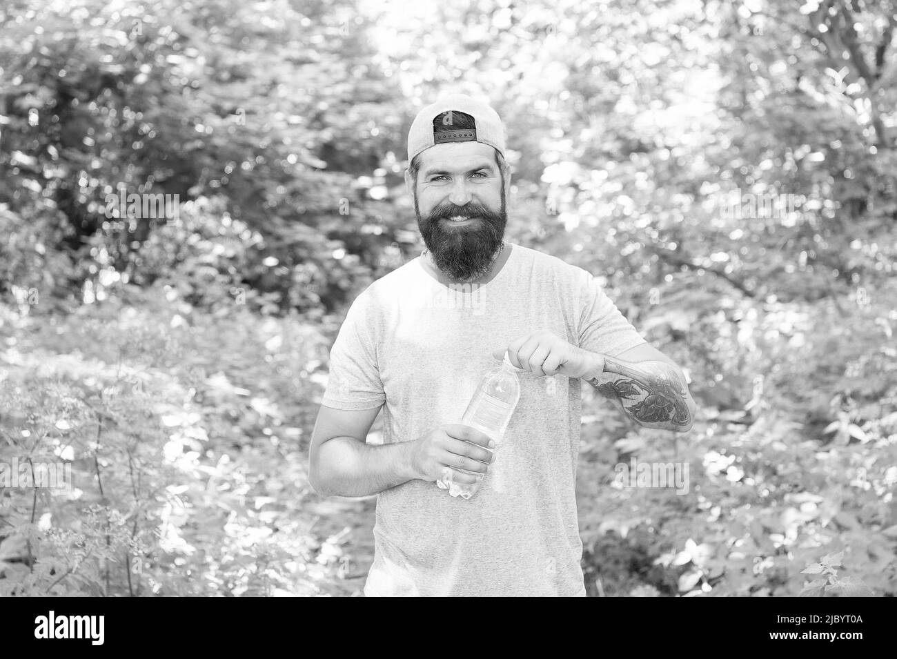 guy maintains body water balance. hydration. daily water. brutal ...
