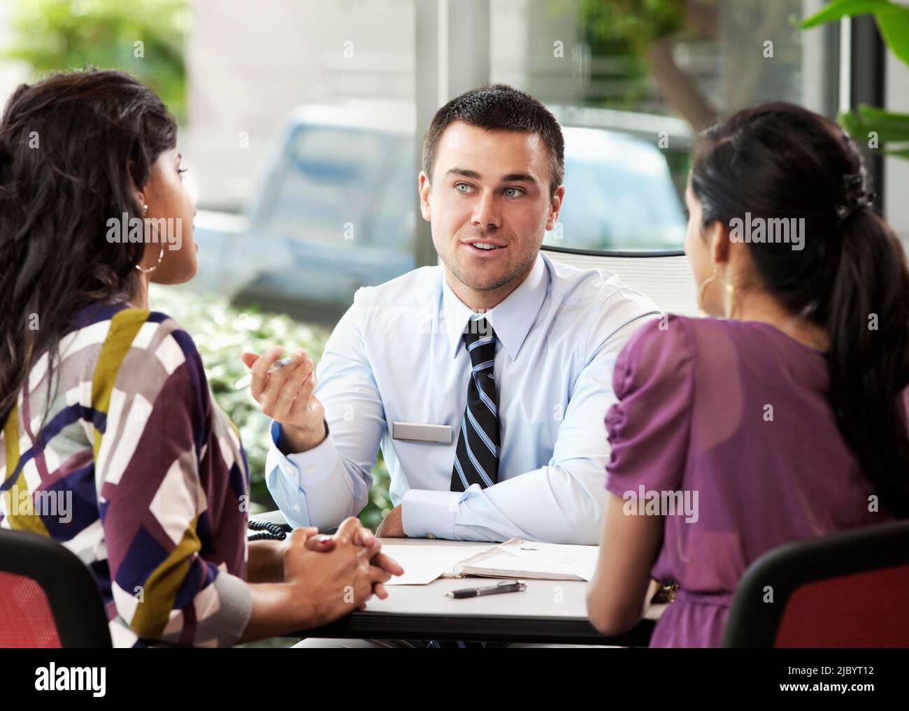 Business people having meeting Stock Photo - Alamy