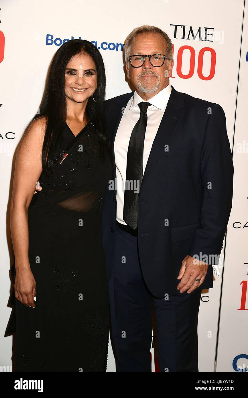 Bela Bajaria, a Netflix Executive, & husband Doug Prochilo attend the ...