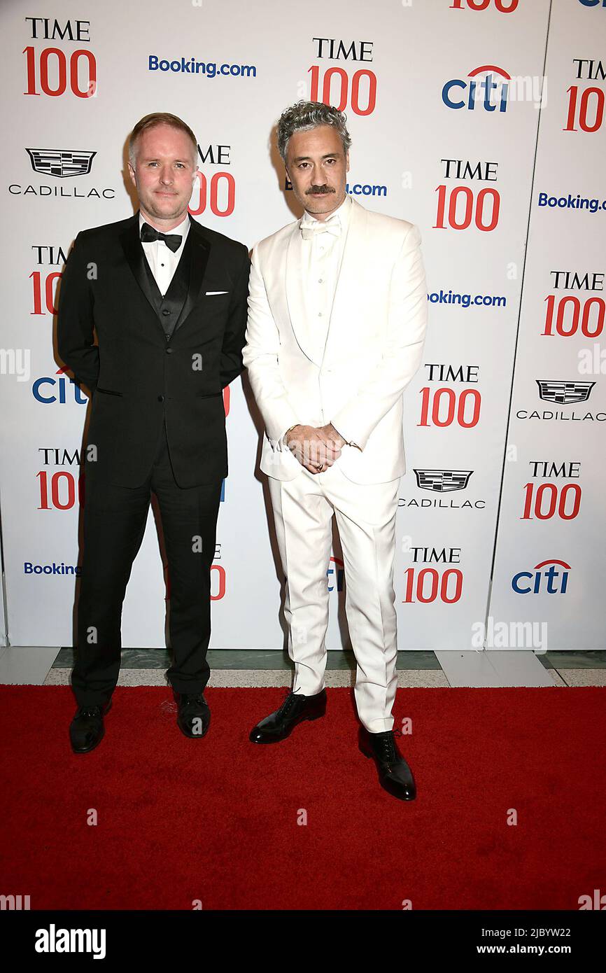 Stu Rutherford and Taika Waititi attend the TIME 100 Gala on June 8 ...