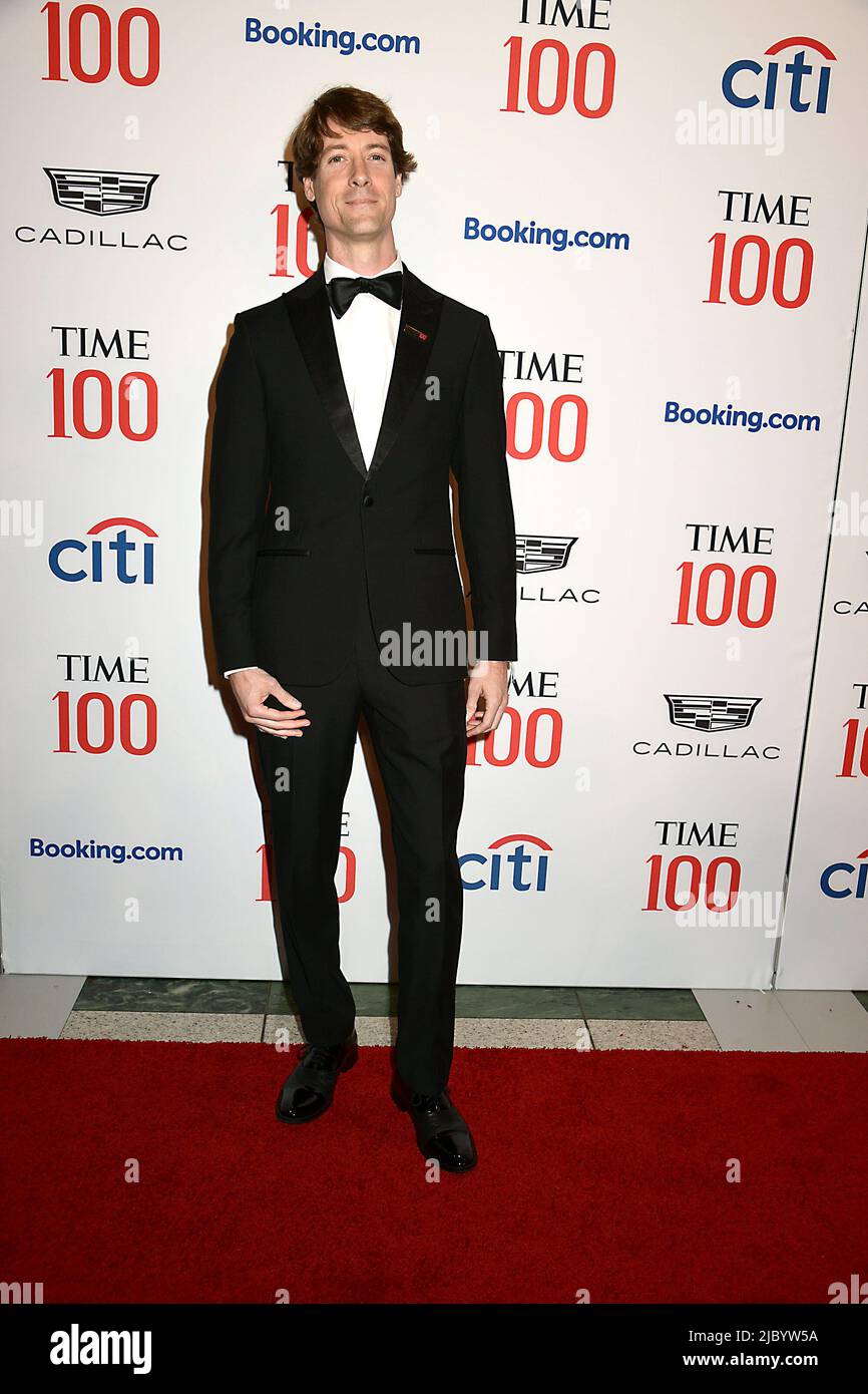 New York, US, June 8, 2022.Andy Phillippy attends the TIME 100 Gala on ...