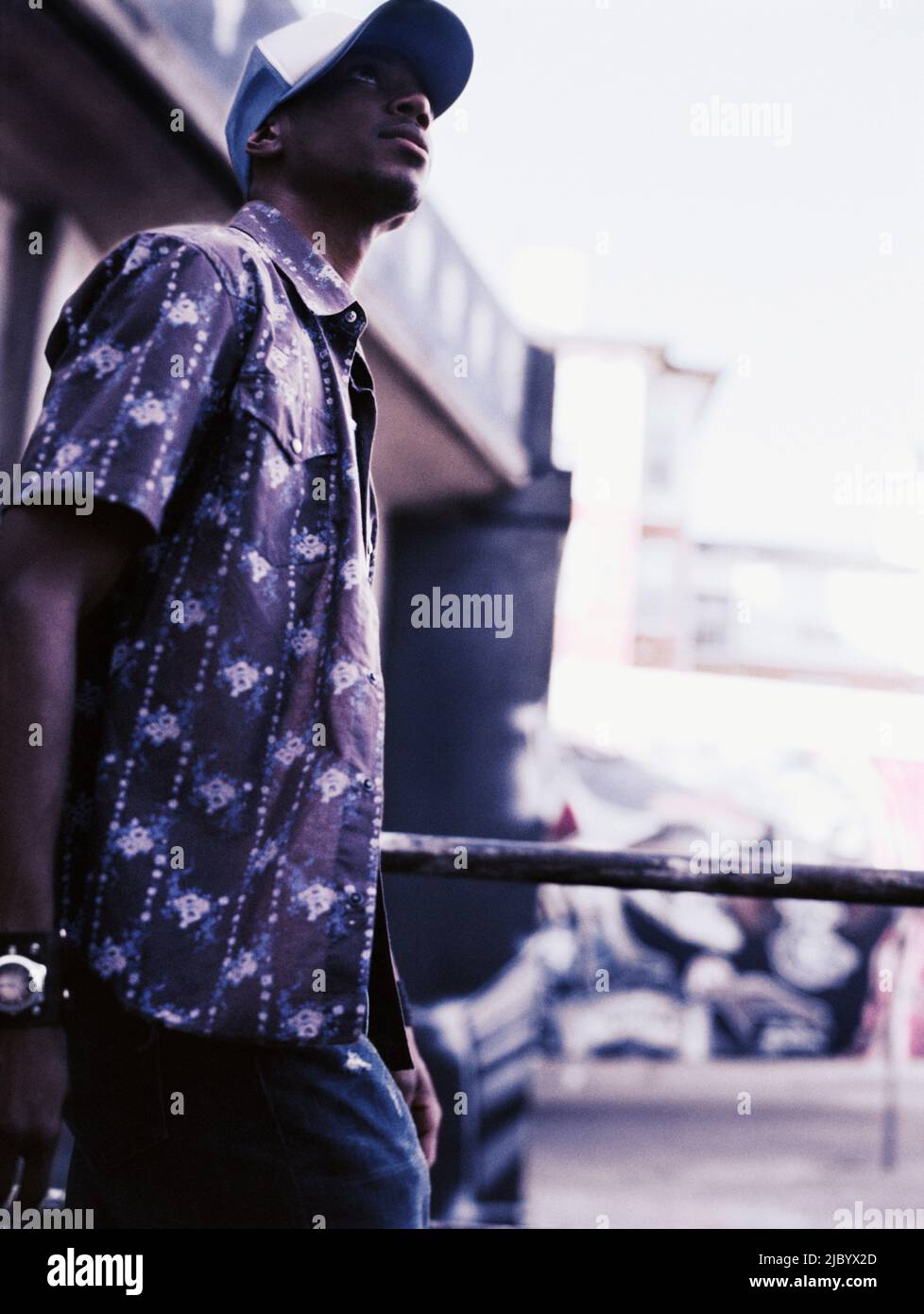 African man walking outdoors Stock Photo - Alamy