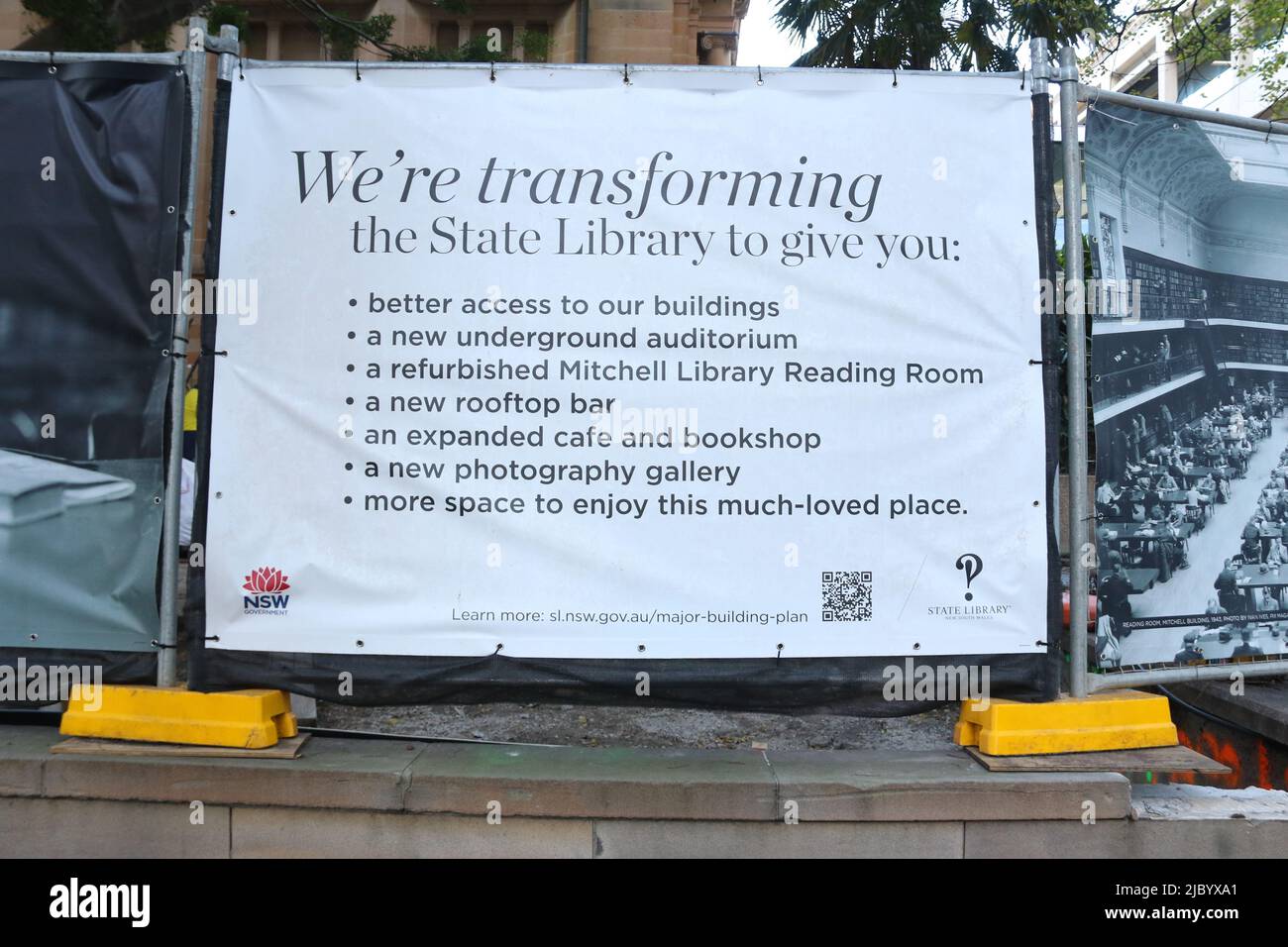 Sydney, Australia. 9th June 2022. The State Library to be transformed ...