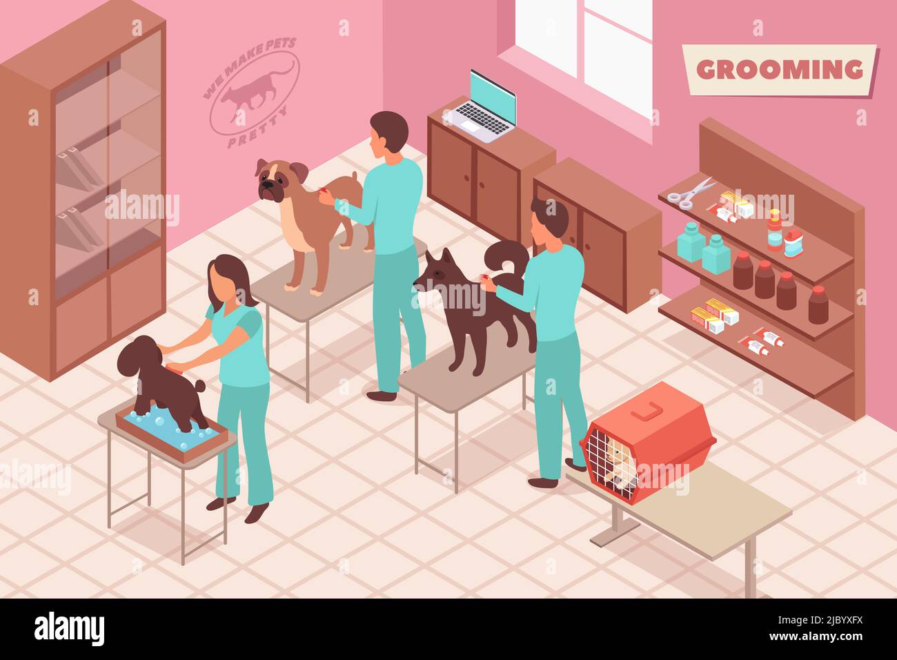 Pets tables Stock Vector Images - Alamy