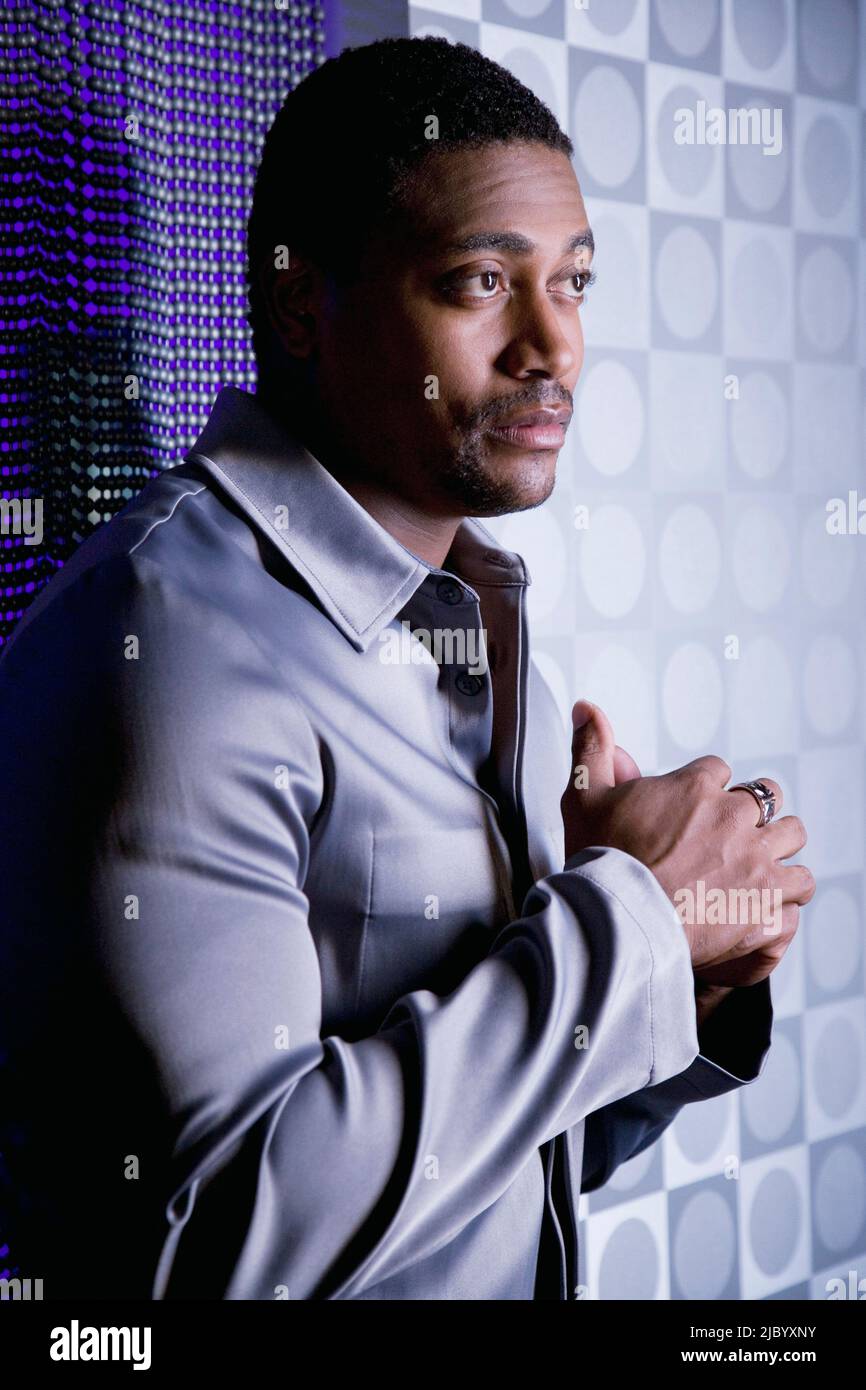 Mustache african american hi-res stock photography and images - Alamy