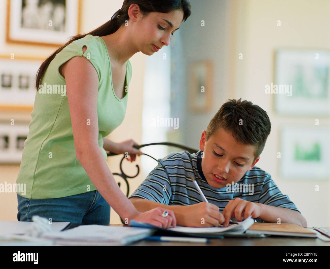 People boy brother child childhood children youth serious two hi-res ...