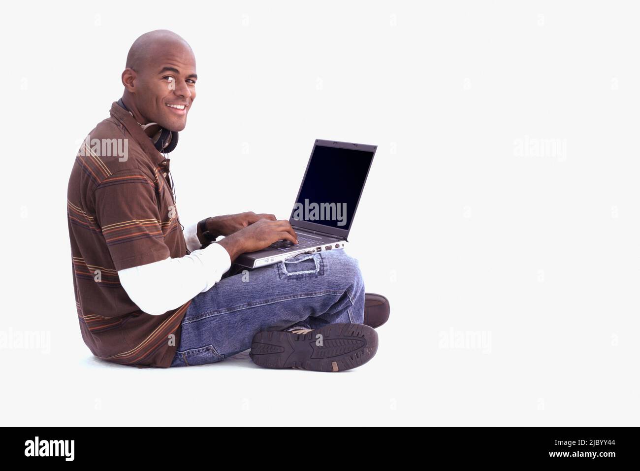 Afro typing Cut Out Stock Images & Pictures - Alamy