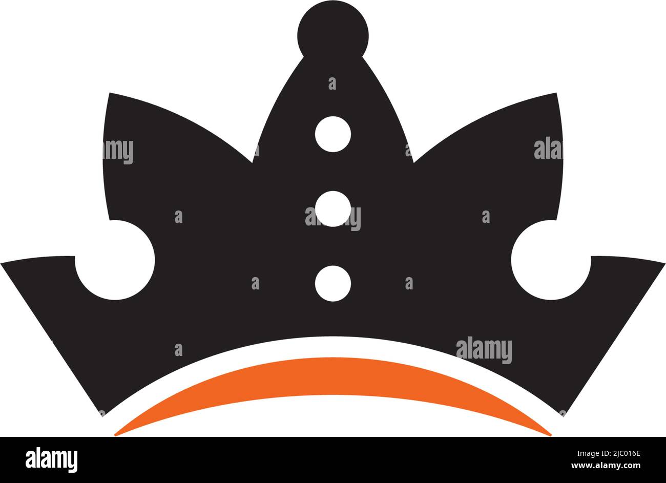 Simple crown icon logo design inspiration vector illustration template ...