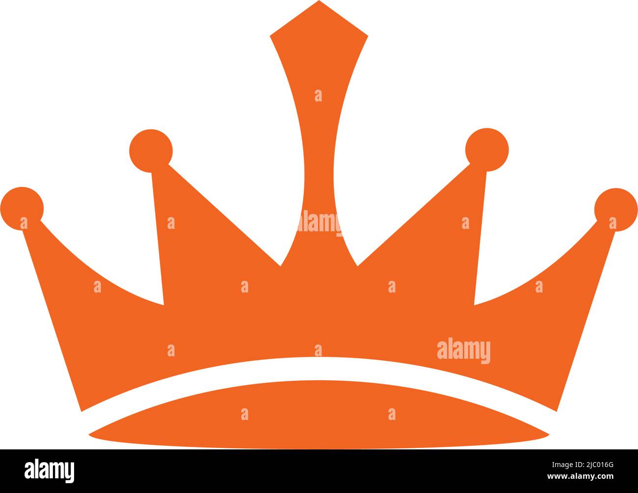 Simple crown icon logo design inspiration vector illustration template ...