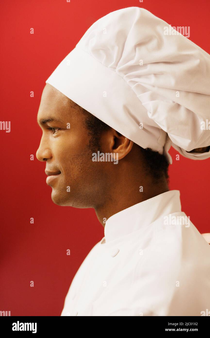 African american head chef hi-res stock photography and images - Alamy