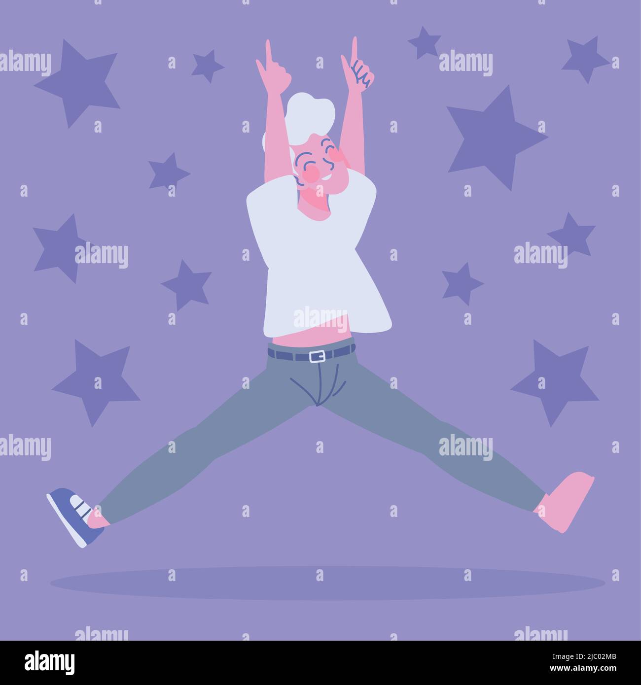 Jumping good Stock Vector Images - Alamy
