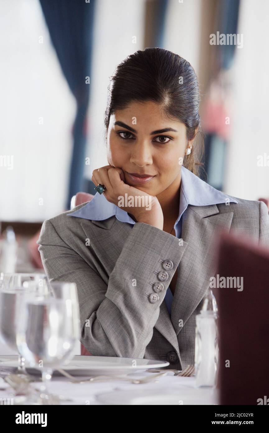 Resting head arm smiling camera hi-res stock photography and images - Alamy
